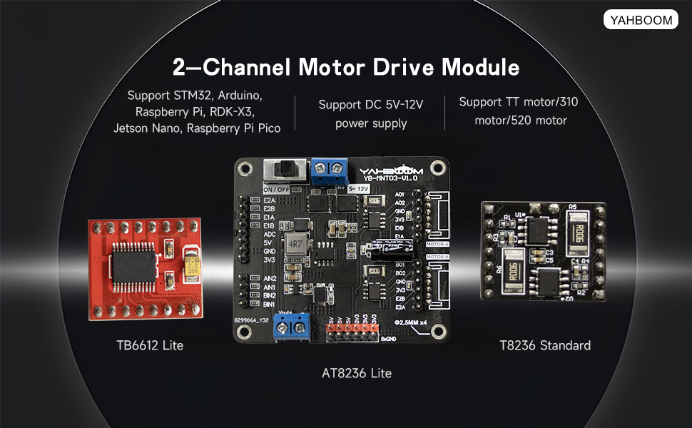 AT8236 2-Channel Motor Driver Module